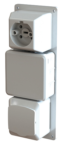 Kombiuttag Perilex 4p+j + 1-v - Etman Distribution AB